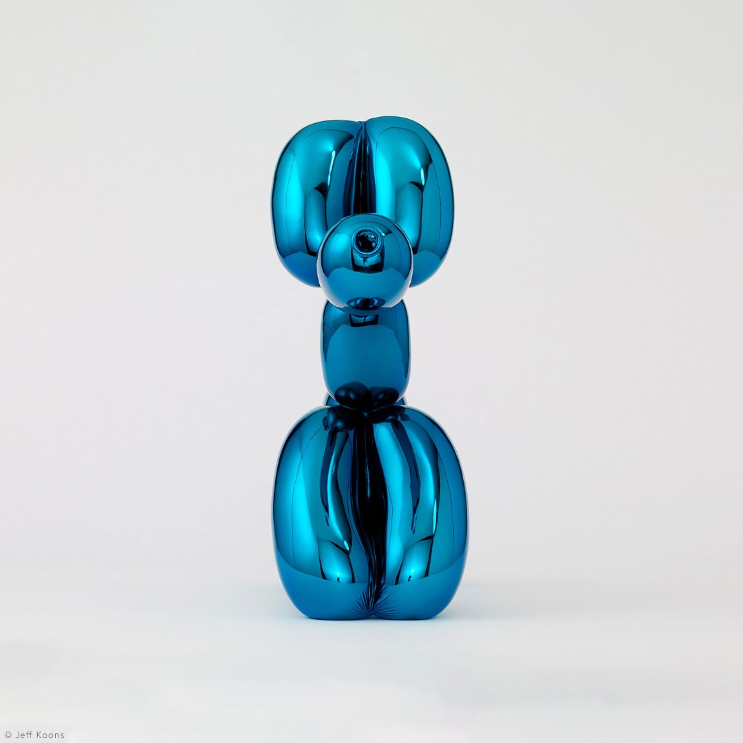 Balloon Dog Blue by Jeff Koons
