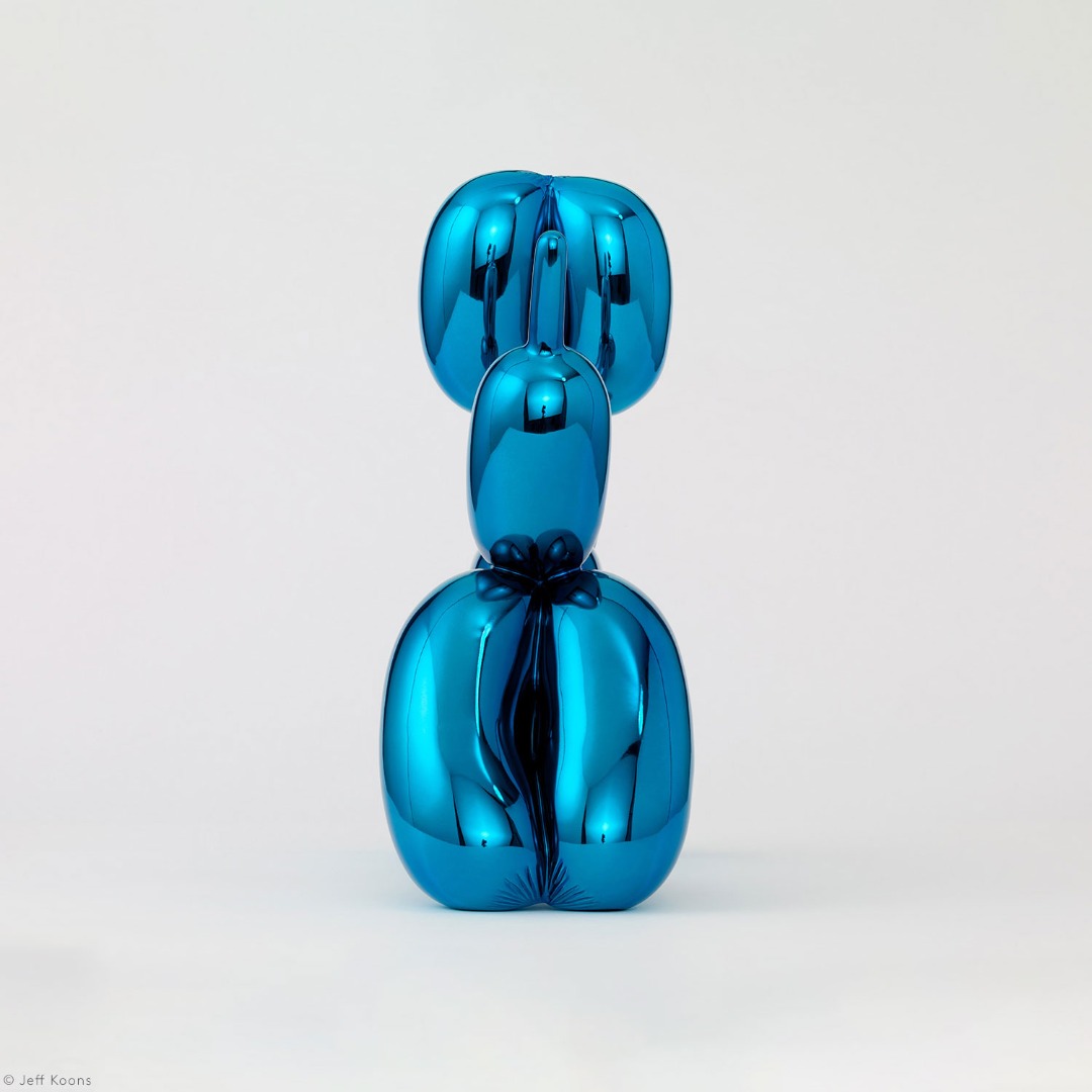 Balloon Dog Blue by Jeff Koons